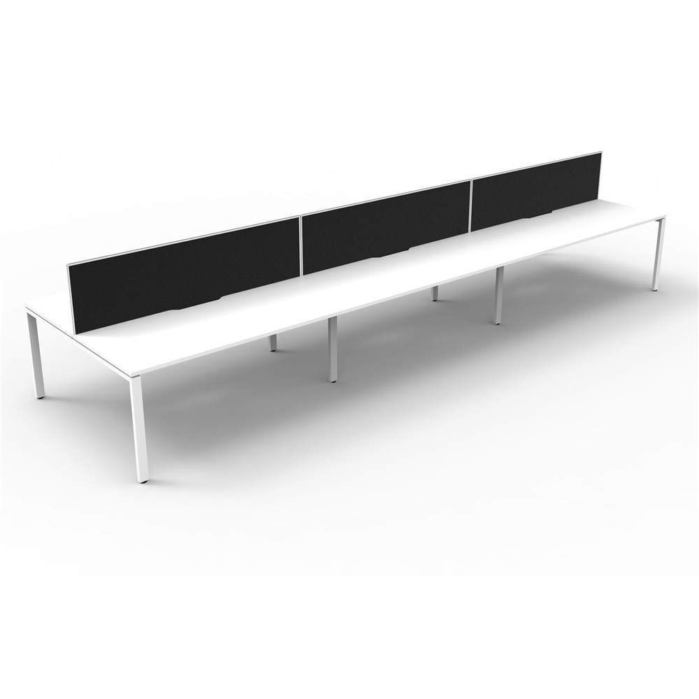 Office Furniture - Rapidline Deluxe Infinity Desk Profile Leg Two Sided ...