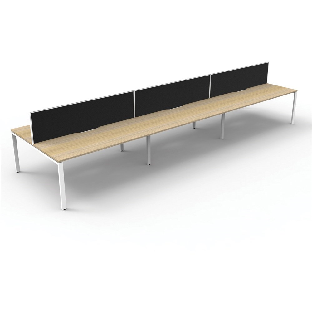 Office Furniture - Rapidline Deluxe Infinity Desk Profile Leg Two Sided ...