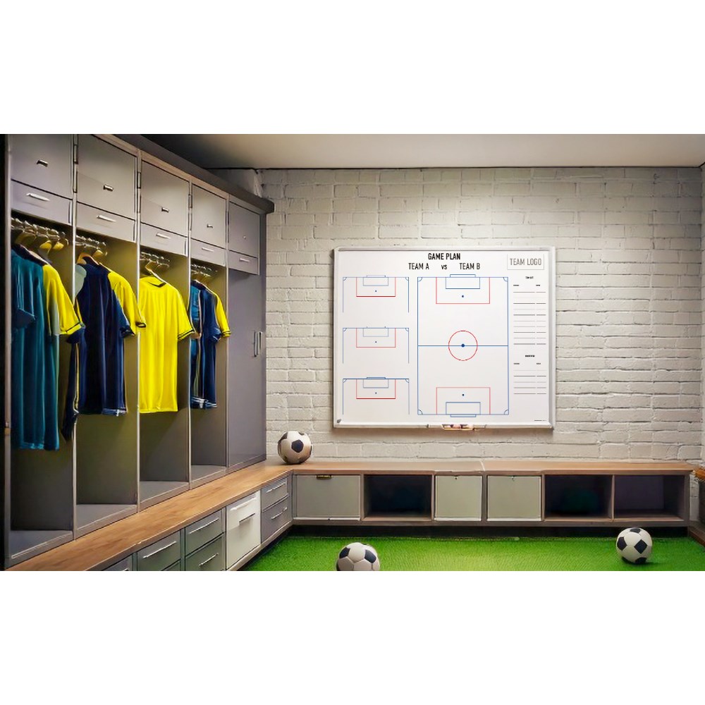 Whiteboards & Memo Boards - Visionchart Coaches Tactical Whiteboard ...