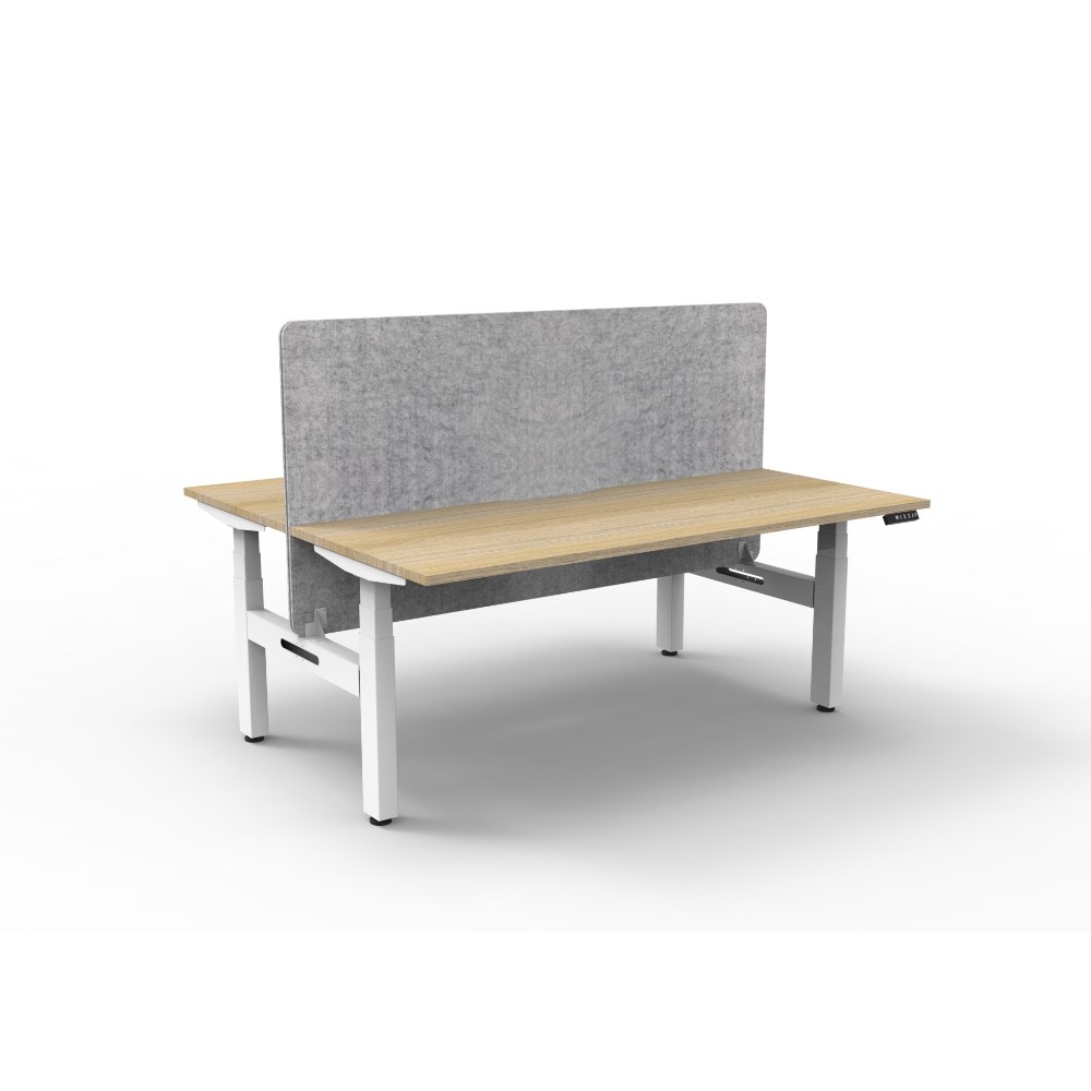Office Furniture - Rapidline Boost+ Back To Back Workstation + Grey Eco ...
