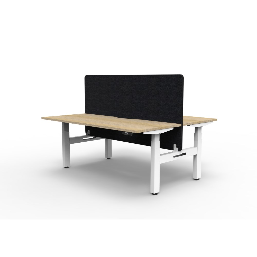 Office Furniture - Rapidline Boost+ Back To Back Workstation + Black ...