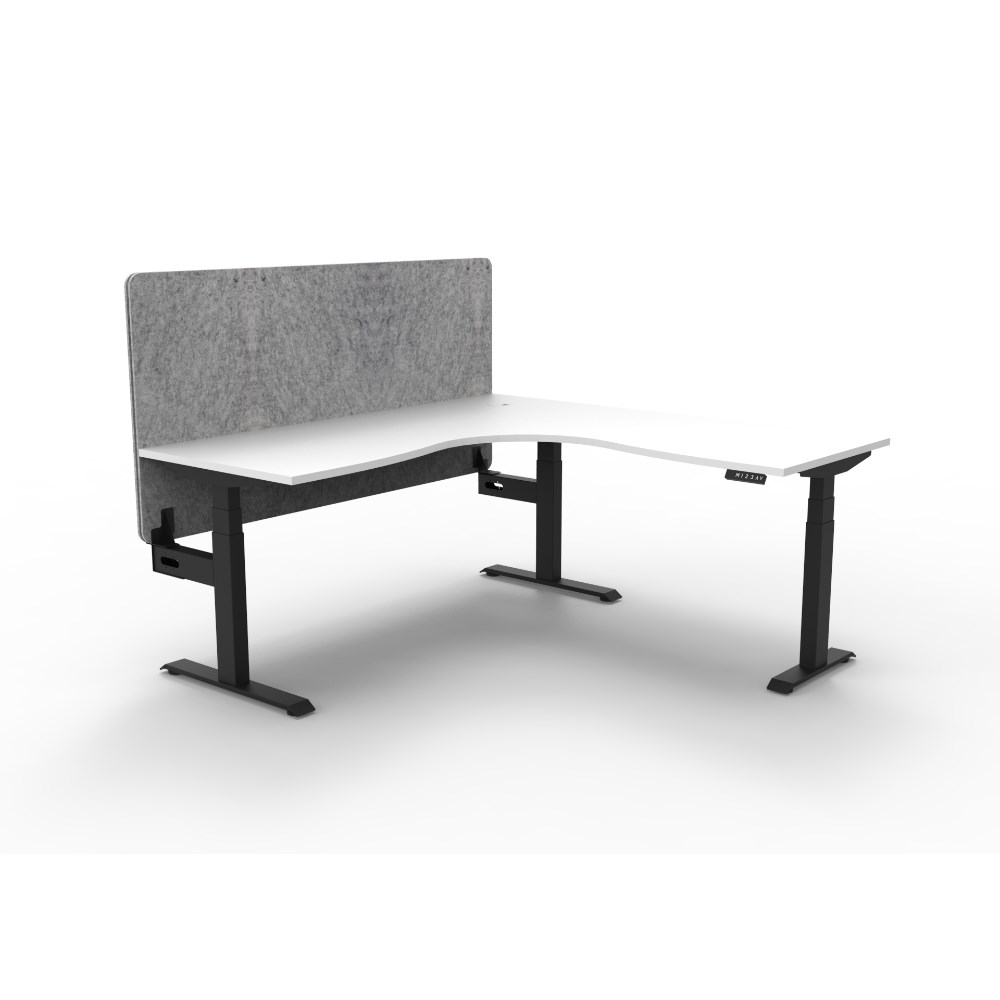 Office Furniture - Rapidline Boost+ Corner Workstation + Grey Eco ...