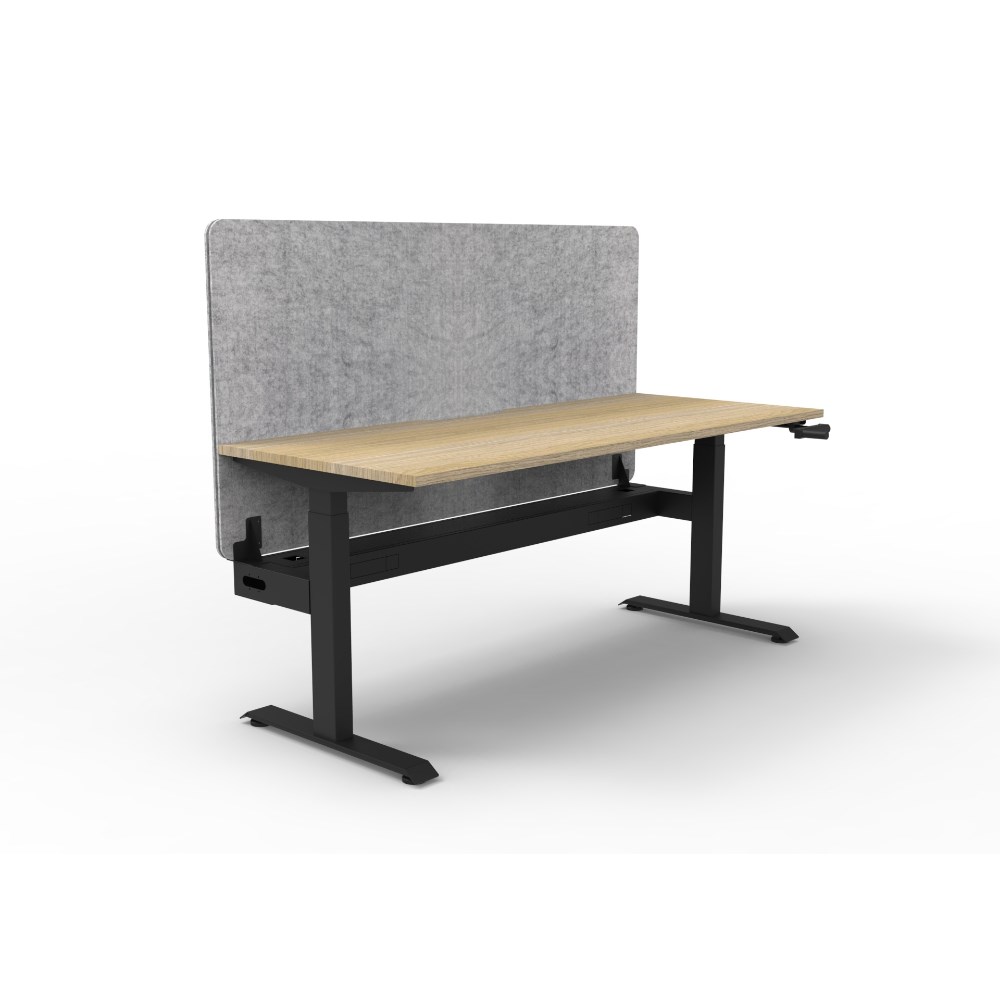 Office Furniture - Rapidline Boost Manual Height Adjustable Single ...