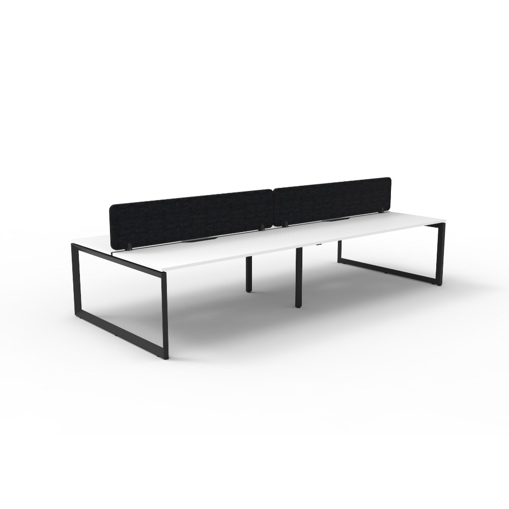 Office Furniture - Rapidline Deluxe Infinity Desk Loop Leg Double Sided ...