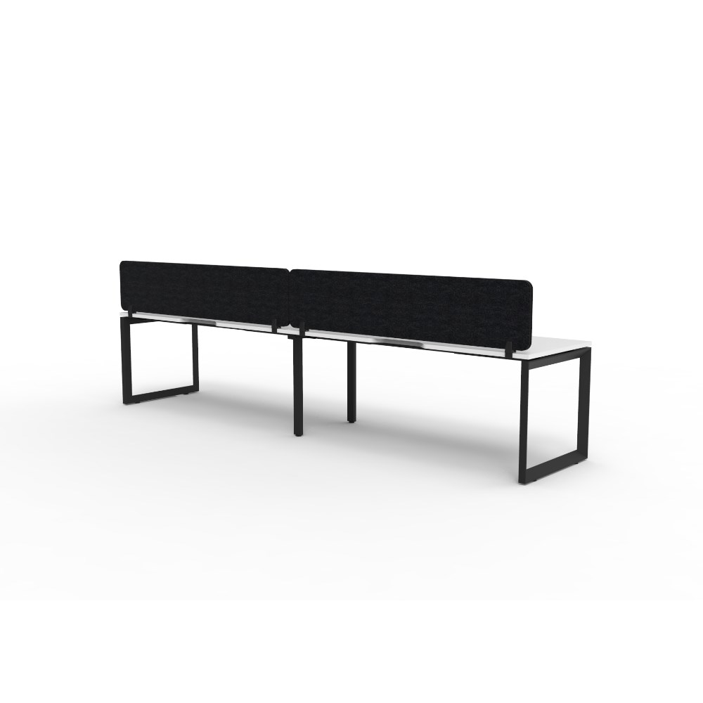 Office Furniture - Rapidline Deluxe Infinity Desk Loop Leg Single Sided ...