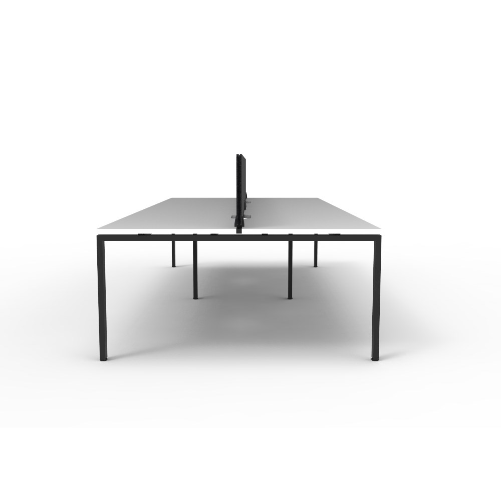 Office Furniture - Rapidline Deluxe Infinity Desk Profile Leg Double ...