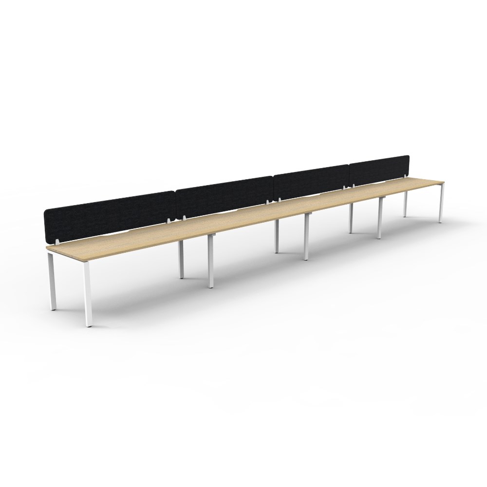 Office Furniture - Rapidline Deluxe Infinity Desk Profile Leg Single ...