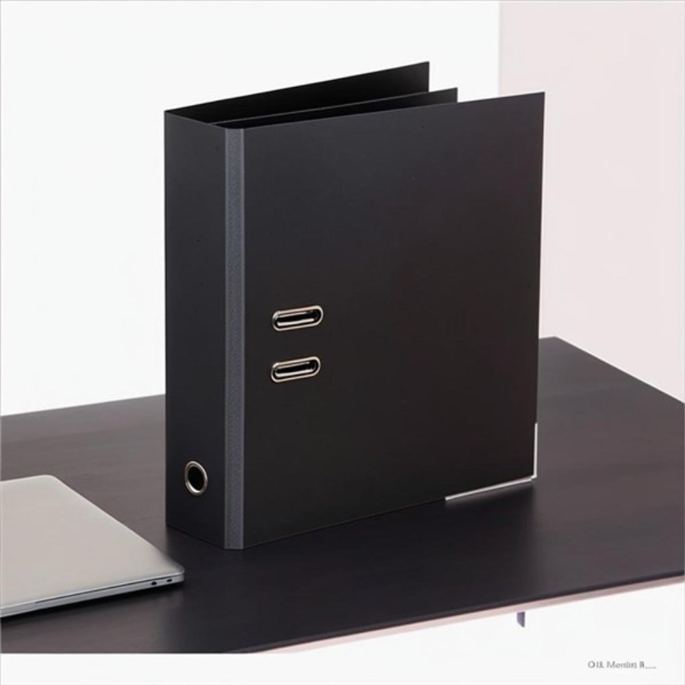 Binders & Folders - Bibbulmun Linen PE Lever Arch File A4 Black ...