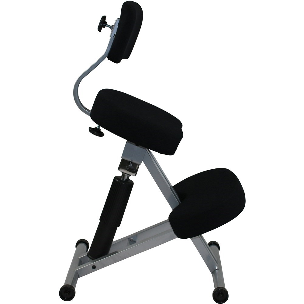 Chairs & Accessories - Sylex Physioflex III Kneeling Chair Black Fabric ...